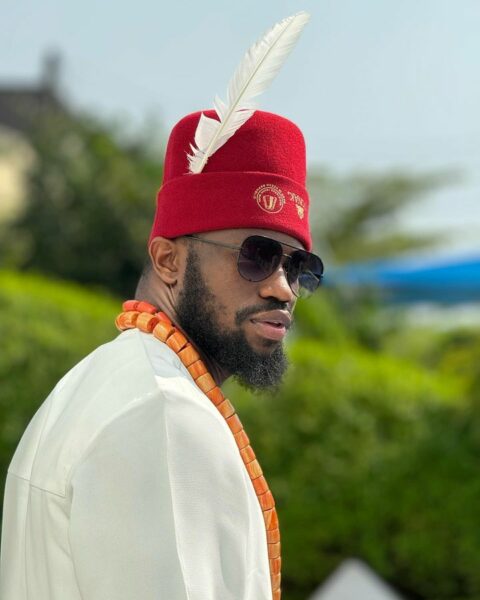 Stan Nze and wife, Blessing Obasi take their newborn son, Jayden to ...