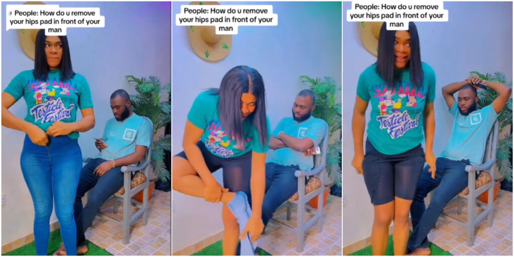 "Is your nyash this big before?" - Video of lady removing artificial ...