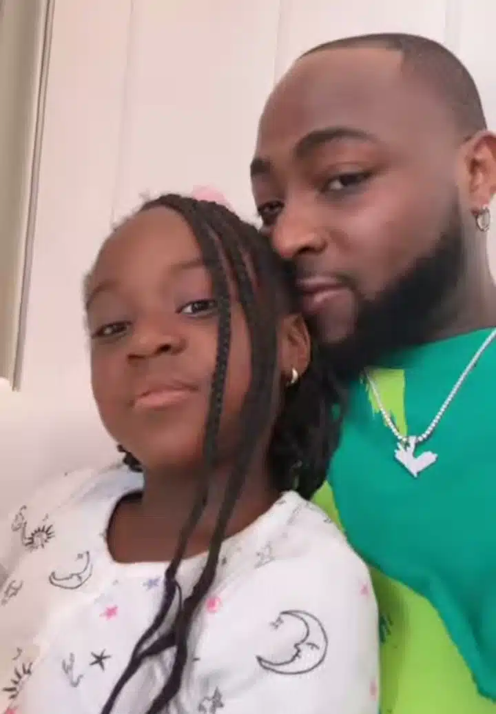 Davido spends quality time with daughter, Hailey