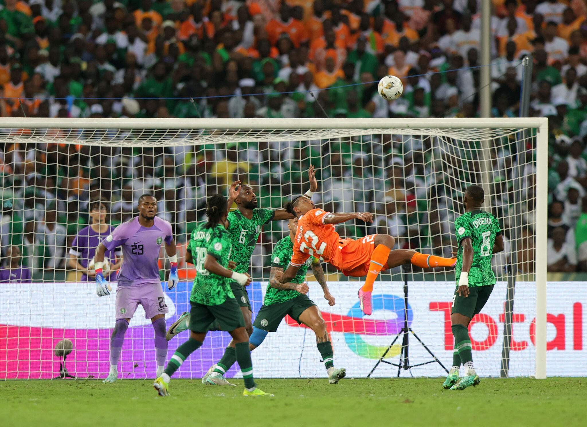 AFCON 2023: Ivory Coast win final against Nigeria with late Haller's touch