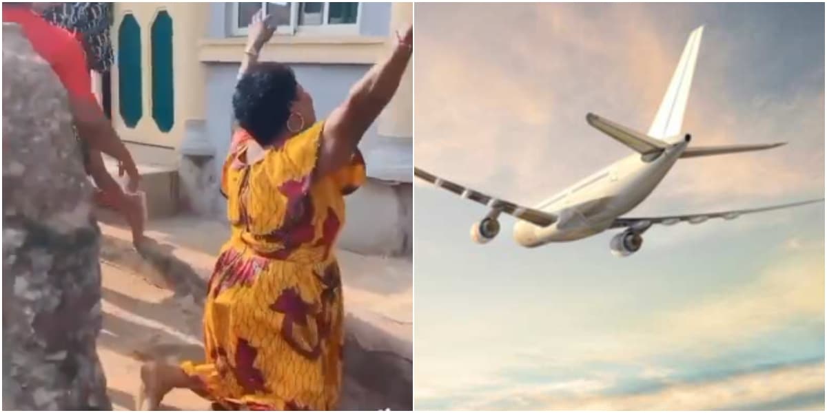 Mother over the moon as son returns home after nine years