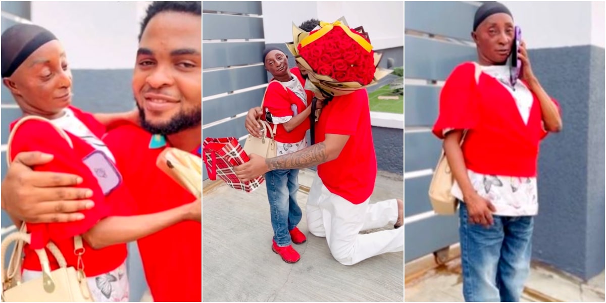 "Why Aunty Ramota con yinmu" - Reactions as her man gifts actress ...