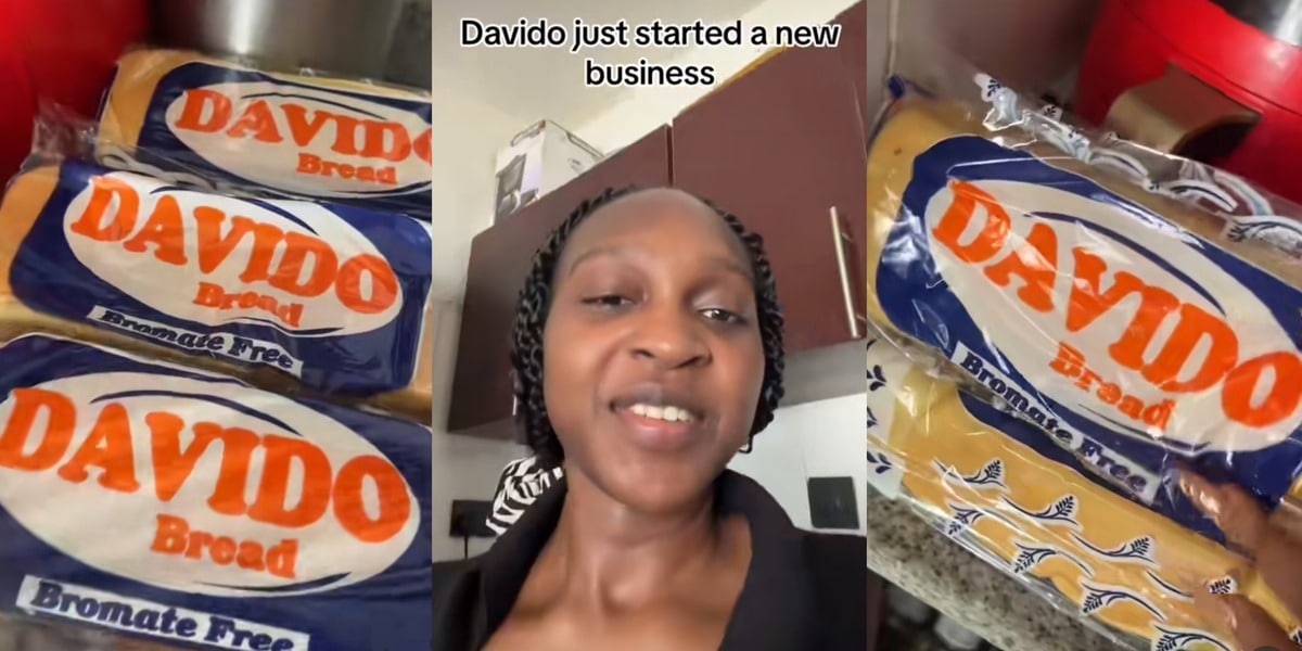 Nigerian lady breaks the internet as she shows off 'Davido Bread'