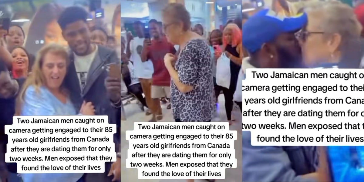 Jamaican men propose to 85-year-old Canadian lovers