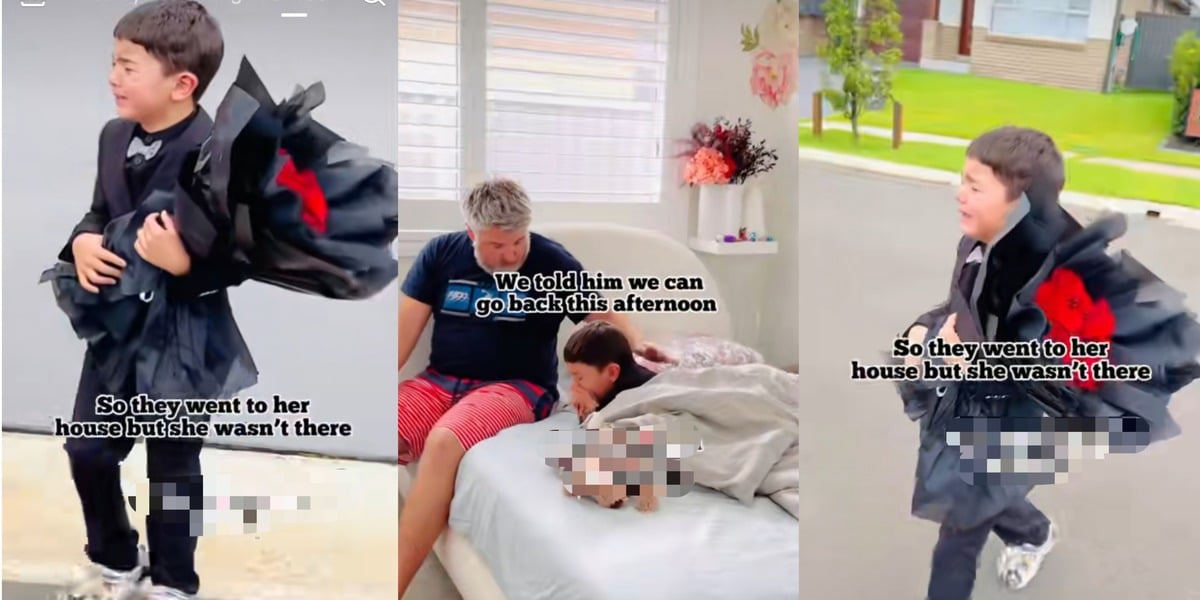 6-year-old boy experiences first heartbreak on Valentine's Day