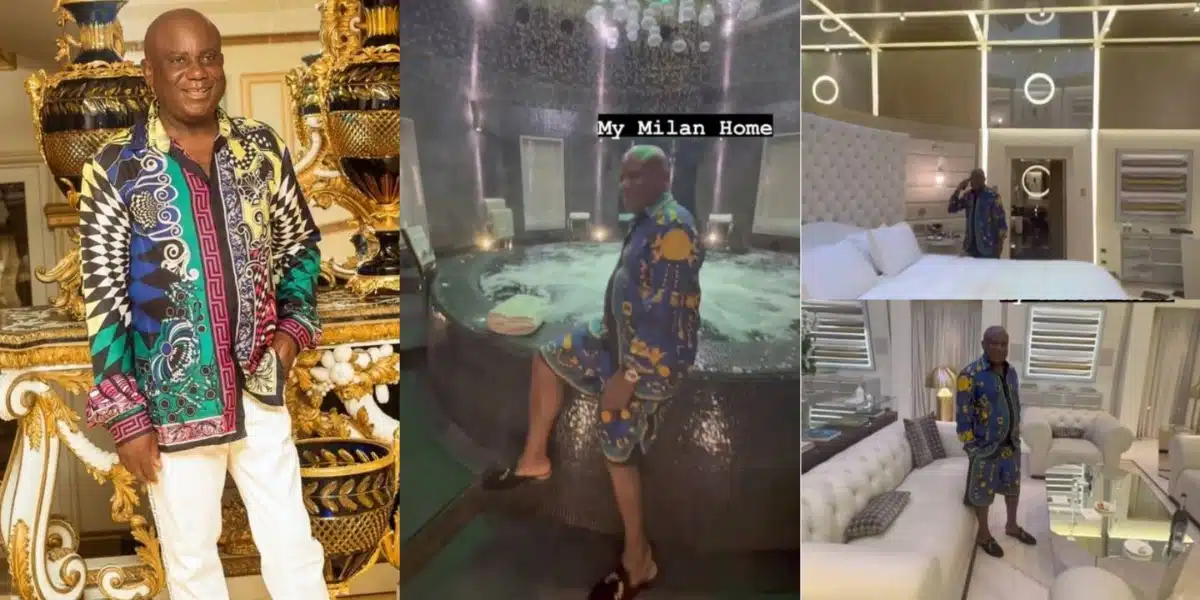 Kiddwaya's father, Terry Waya shows off his Milan home