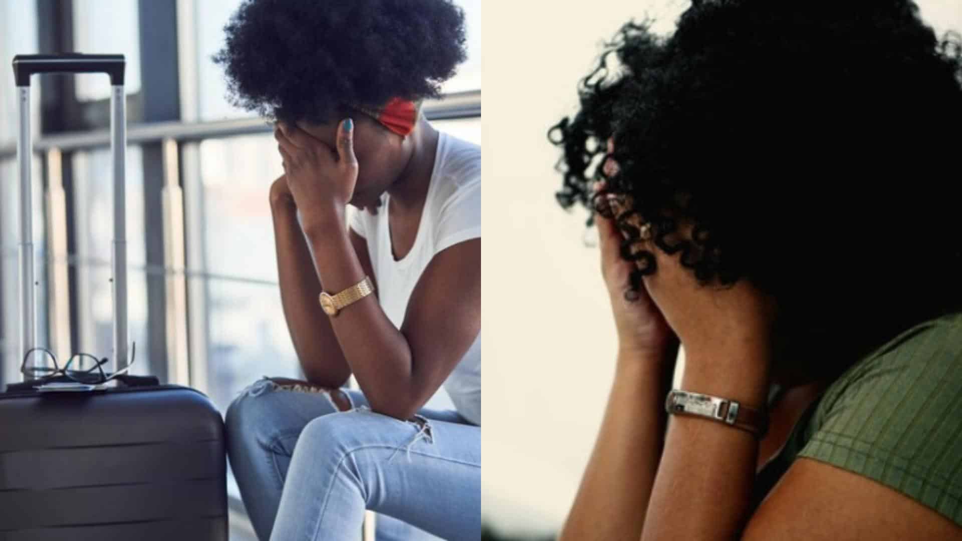 Ghanaian lady cries as she discovers that her online lover is a 13-year ...