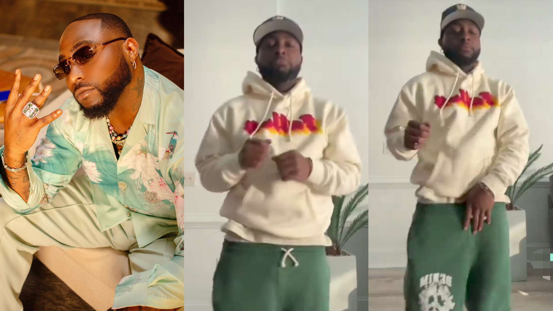 "I woke up to a million dollar credit alert" – Davido dances excitedly