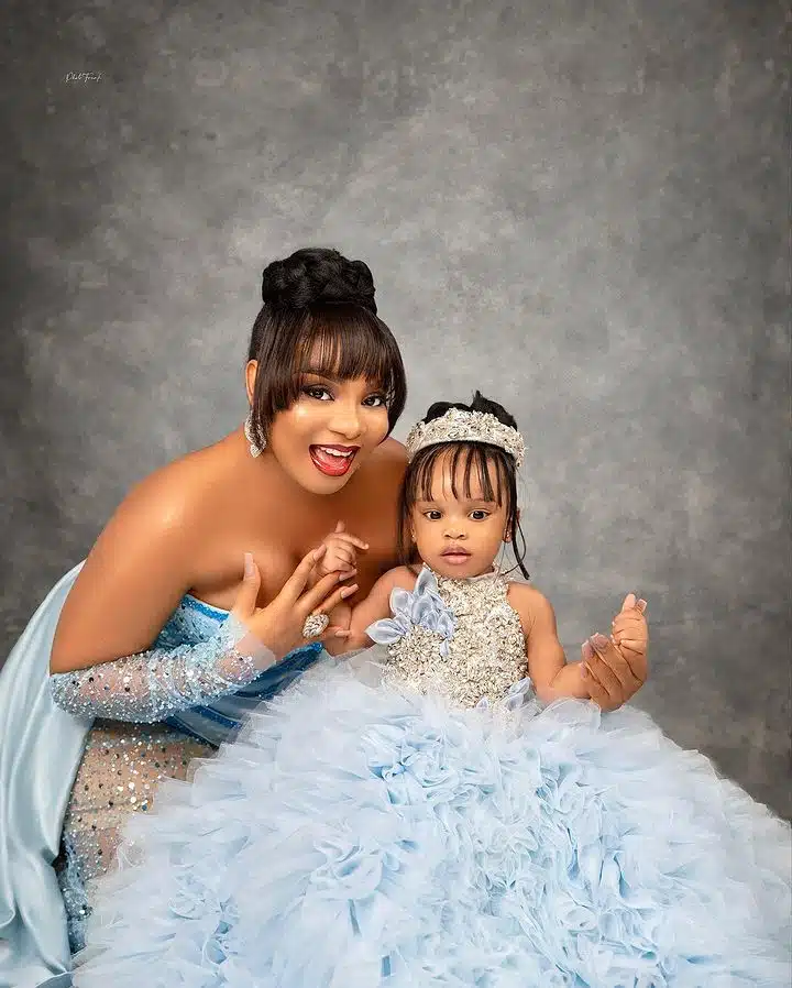Lord Lamba shares photos of his child with Queen Mercy