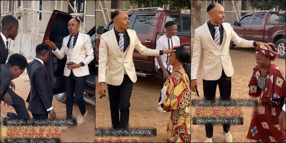 Church members welcome Apostle Amos Isah in grand style