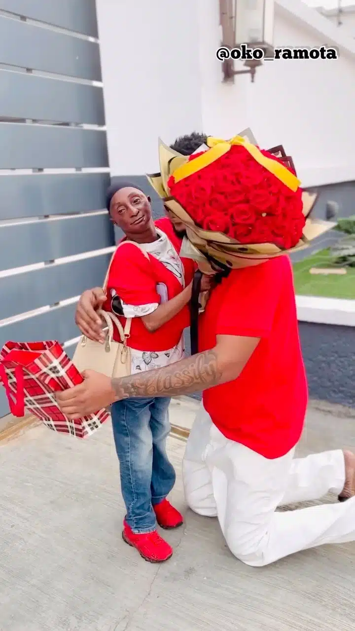 "Why Aunty Ramota con yinmu" - Reactions as her man gifts actress ...