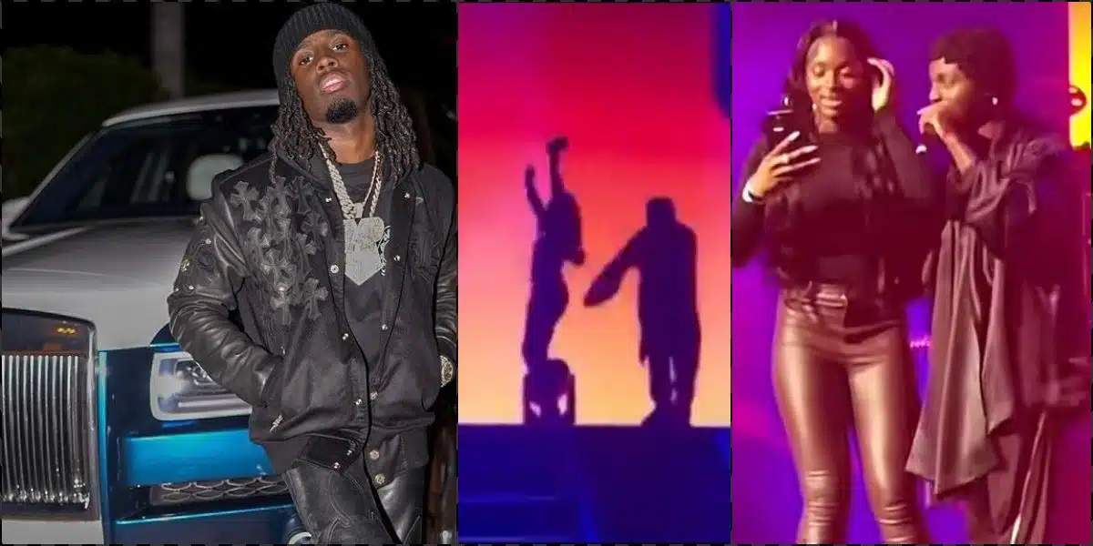 Youtuber, Kai Cenat shocked following DM from lady in Omah Lay's viral ...