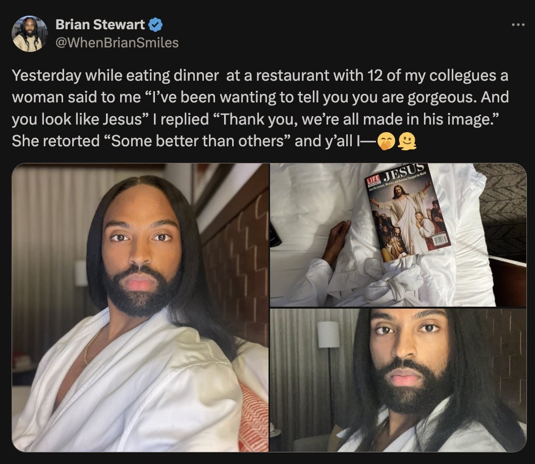 Man shares shocking compliment from stranger during lunch with 12 ...