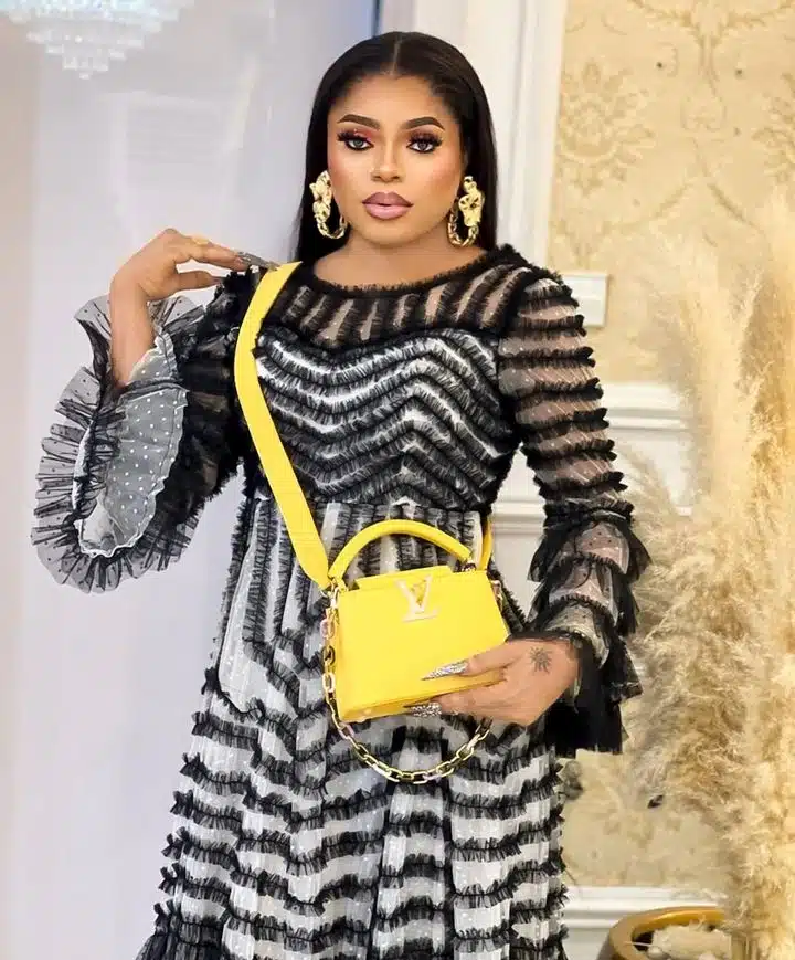 Bobrisky named Best Dressed Female at movie premiere