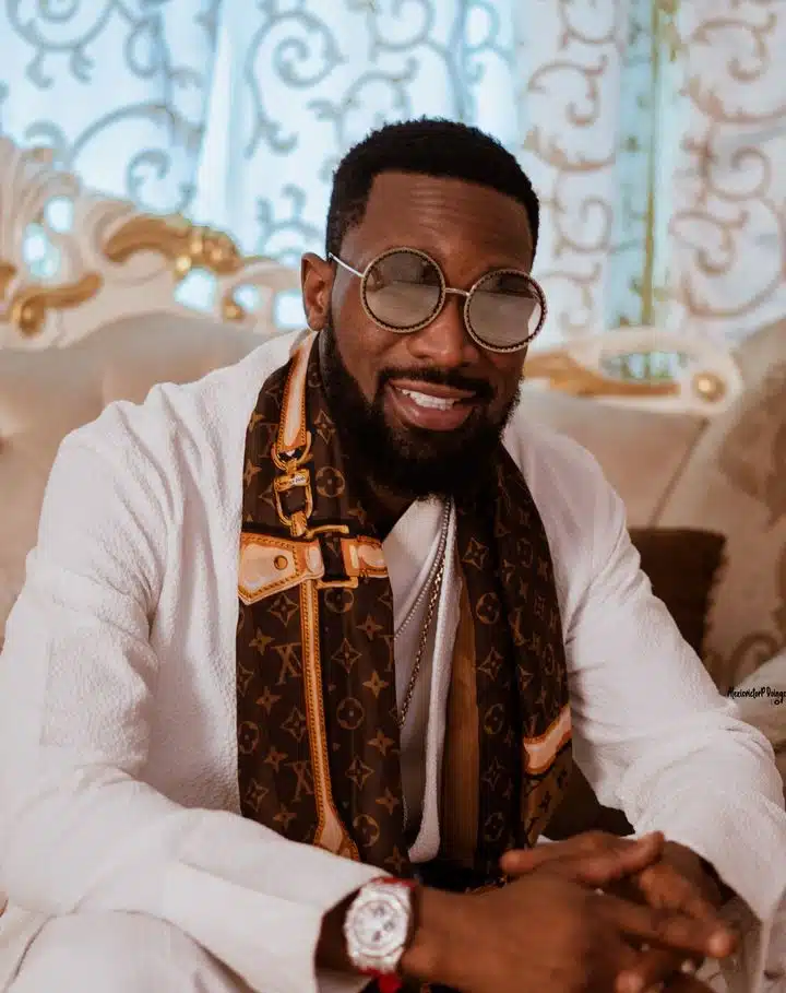 Dbanj celebrates Moses Bliss and wife, following their wedding