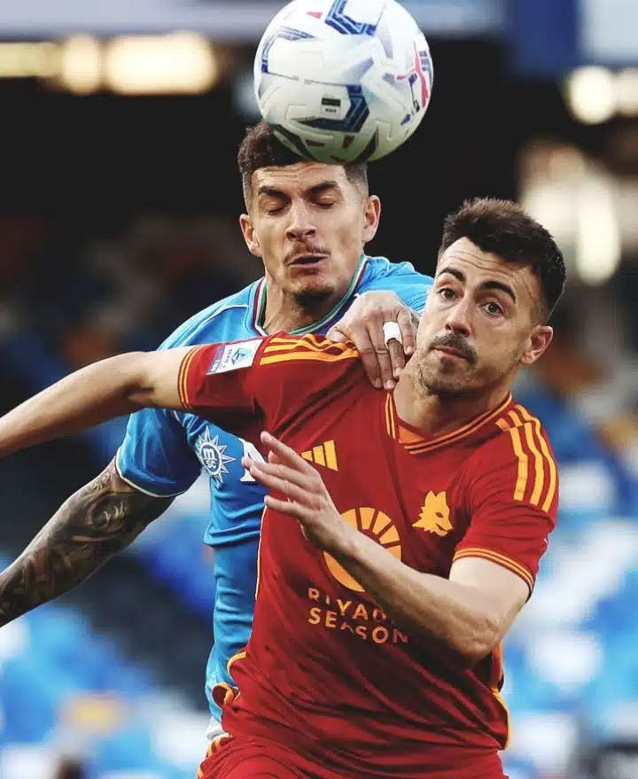 Napoli, Roma share points in thrilling Serie A derby after Osimhen's goal