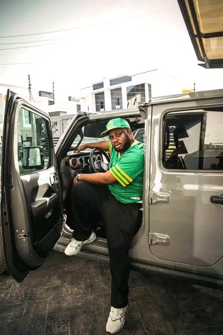 Sabinus causes stir as he flaunts new luxury Jeep
