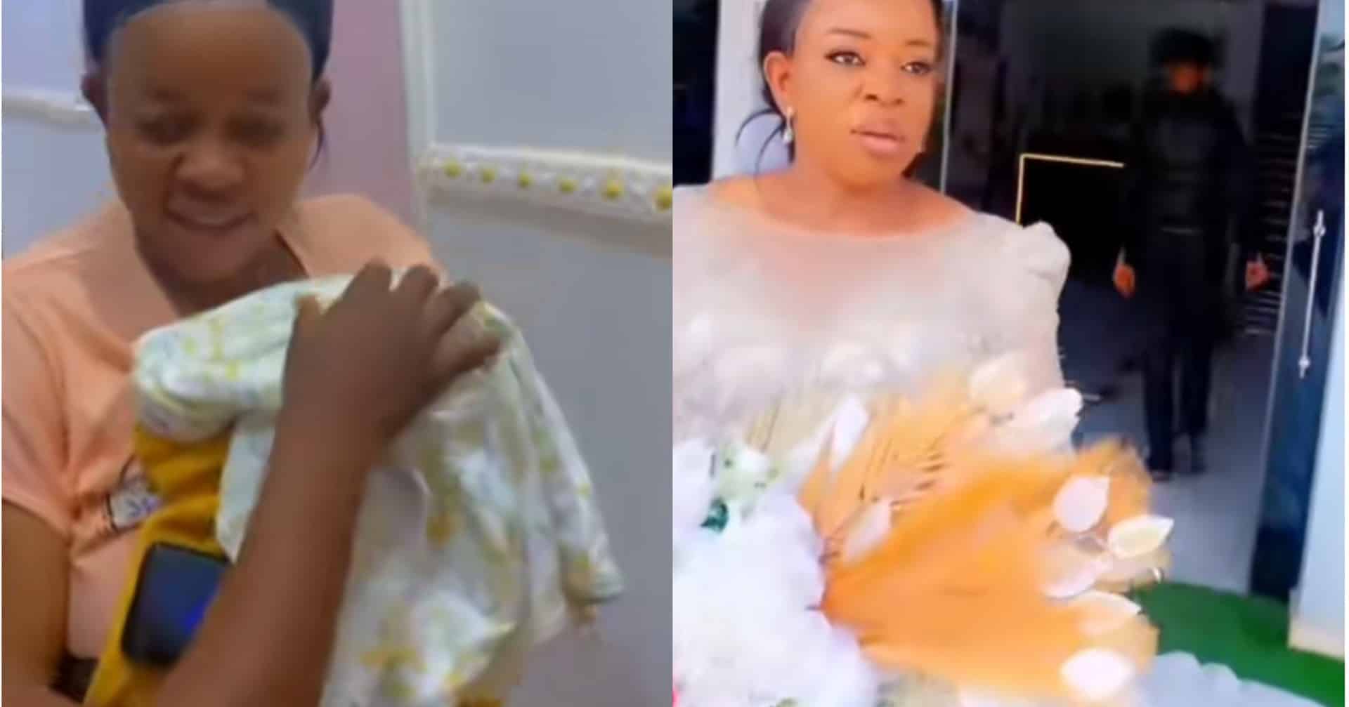 Bride gives birth on her wedding day, heads back to ceremony