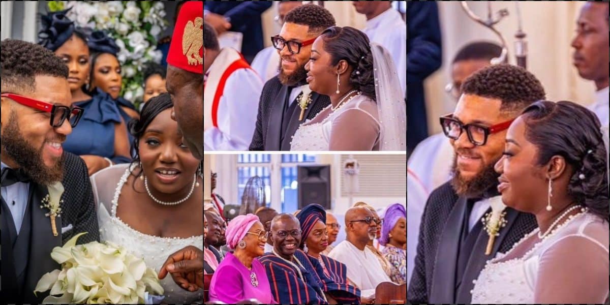 Governor Sanwo-Olu’s daughter, Modupe ties the knot