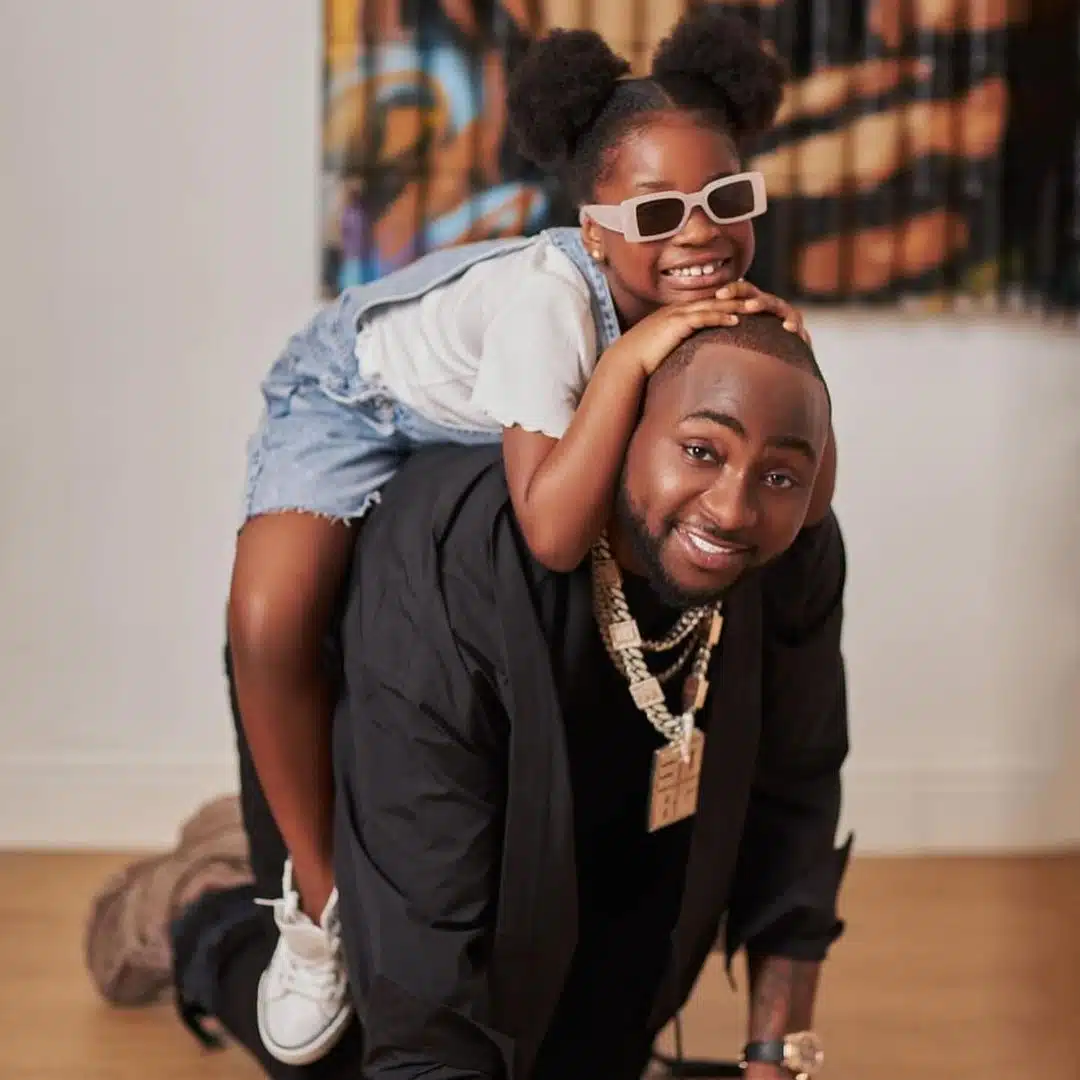 Davido celebrates first child, Imade on birthday; makes a promise