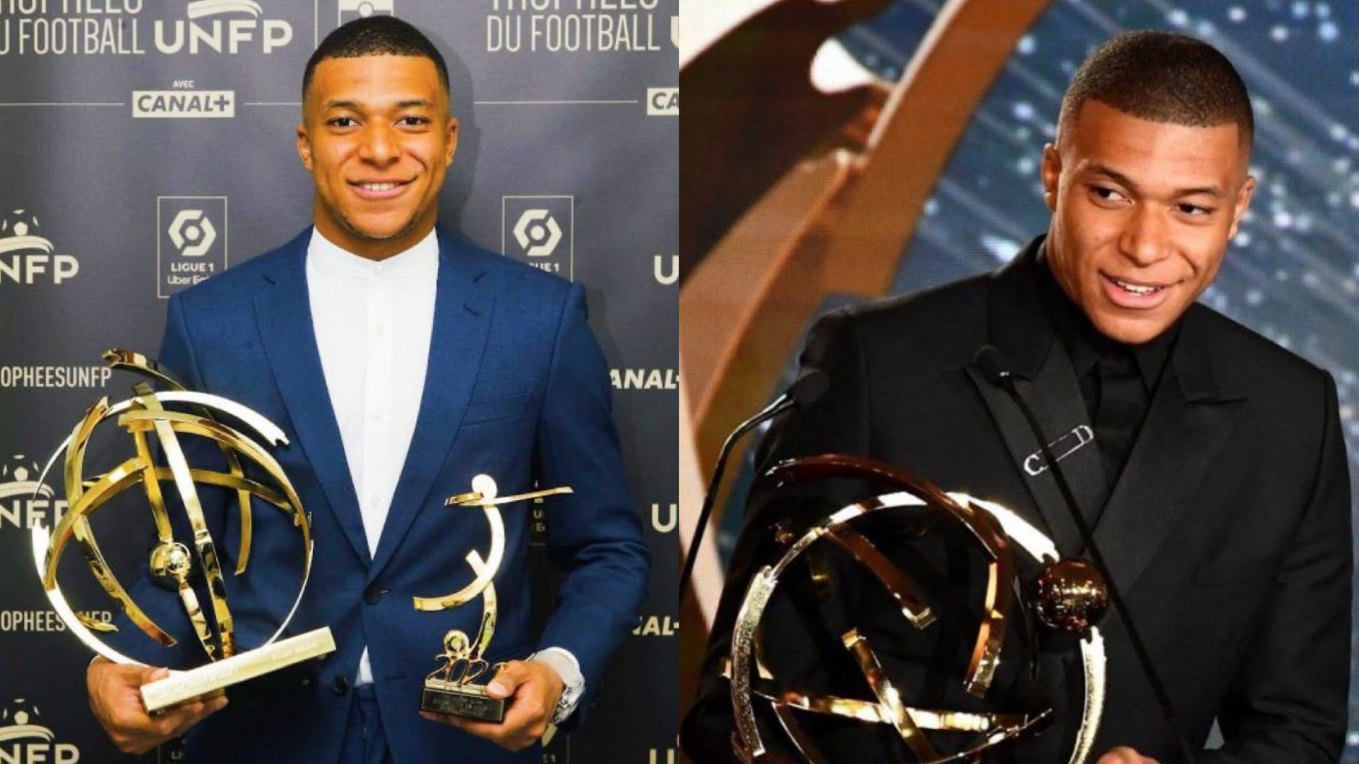 Mbappé wins fifth consecutive Ligue 1 Player of the Season award