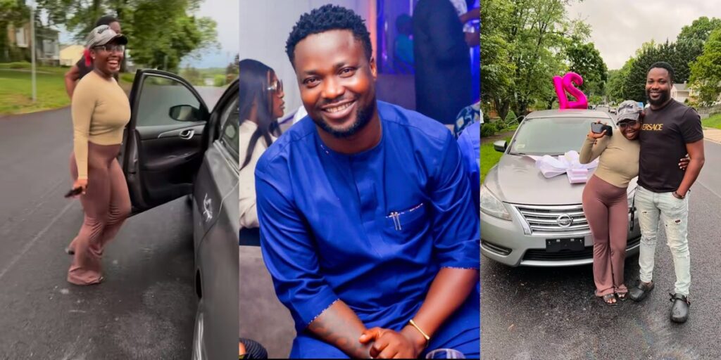 Soji Taiwo gifts daughter, Kofoworola a new car on 21st birthday