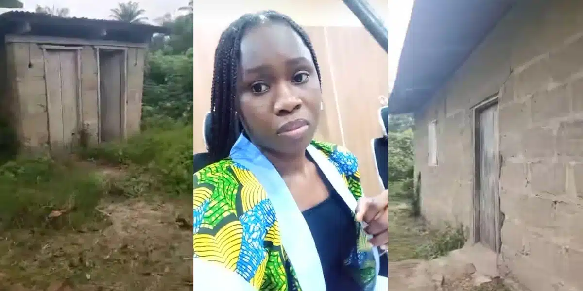 Youth corps member shows PPA in deplorable state