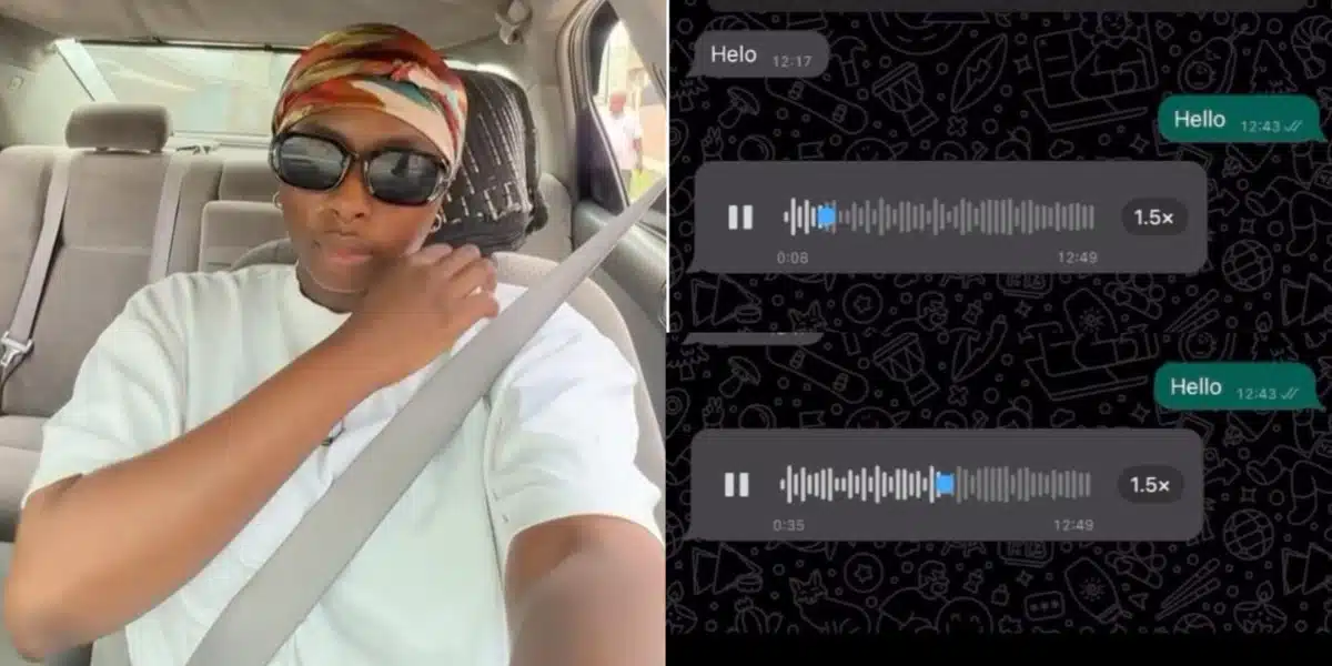 Lady shares disturbing voice recording she received from Uber driver ...
