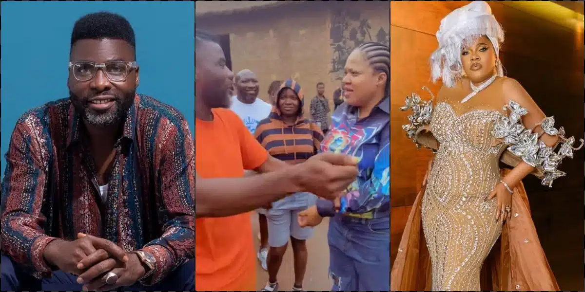 Ibrahim Chatta Teases Toyin Abraham Over Her Weight She Responds