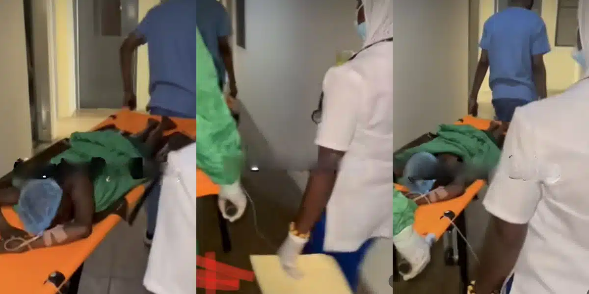 Video of Aunty Ramota wheeled into recovery room after alleged BBL ...