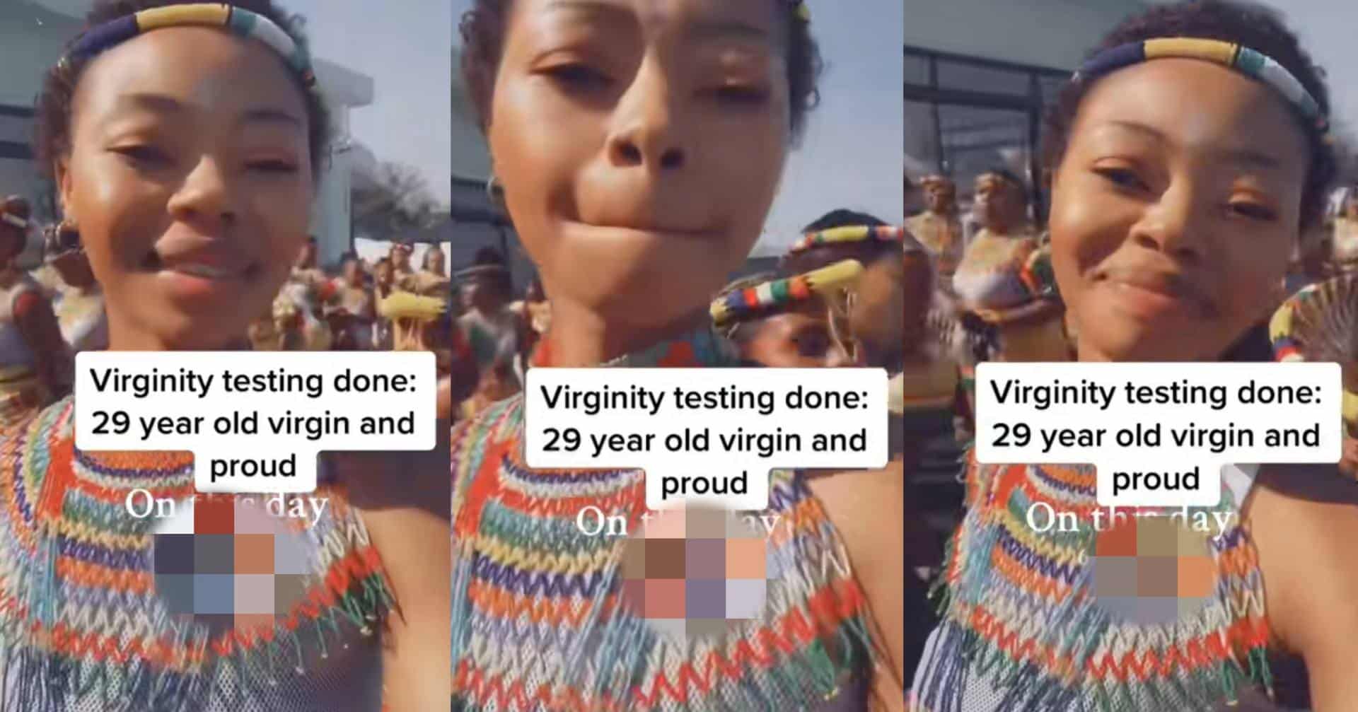 29-year-old lady bursts with joy as she passes virginity test