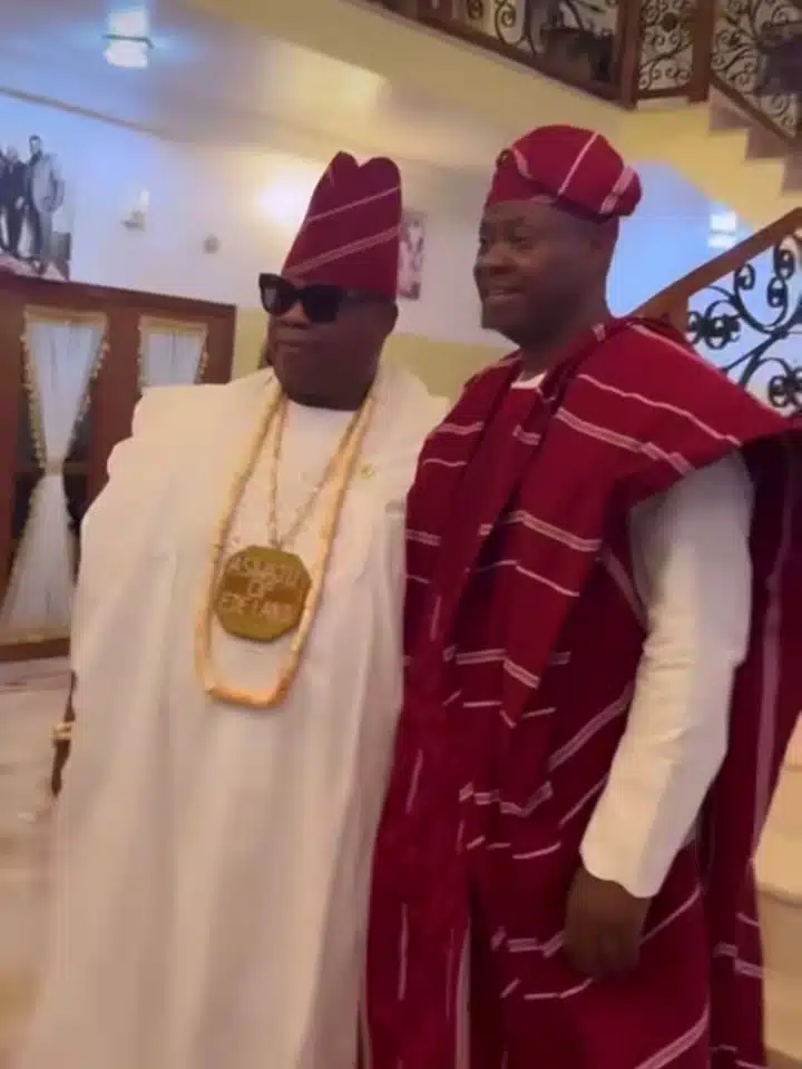 Davido's father and uncle look dapper as they set for big day