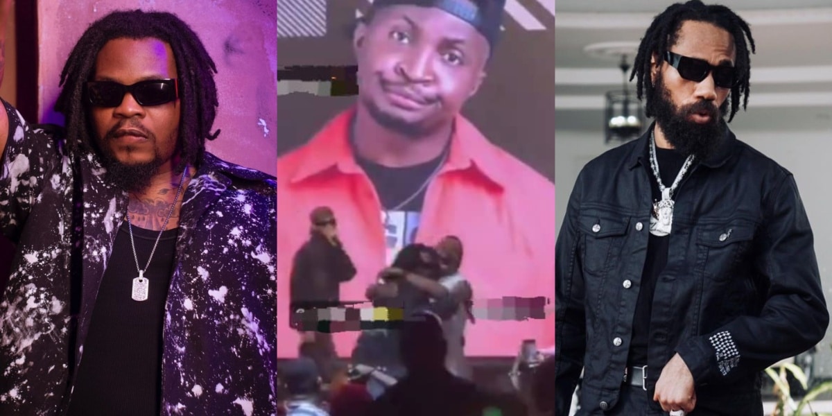 Olamide's surprise appearance during Phyno's stage performance goes viral