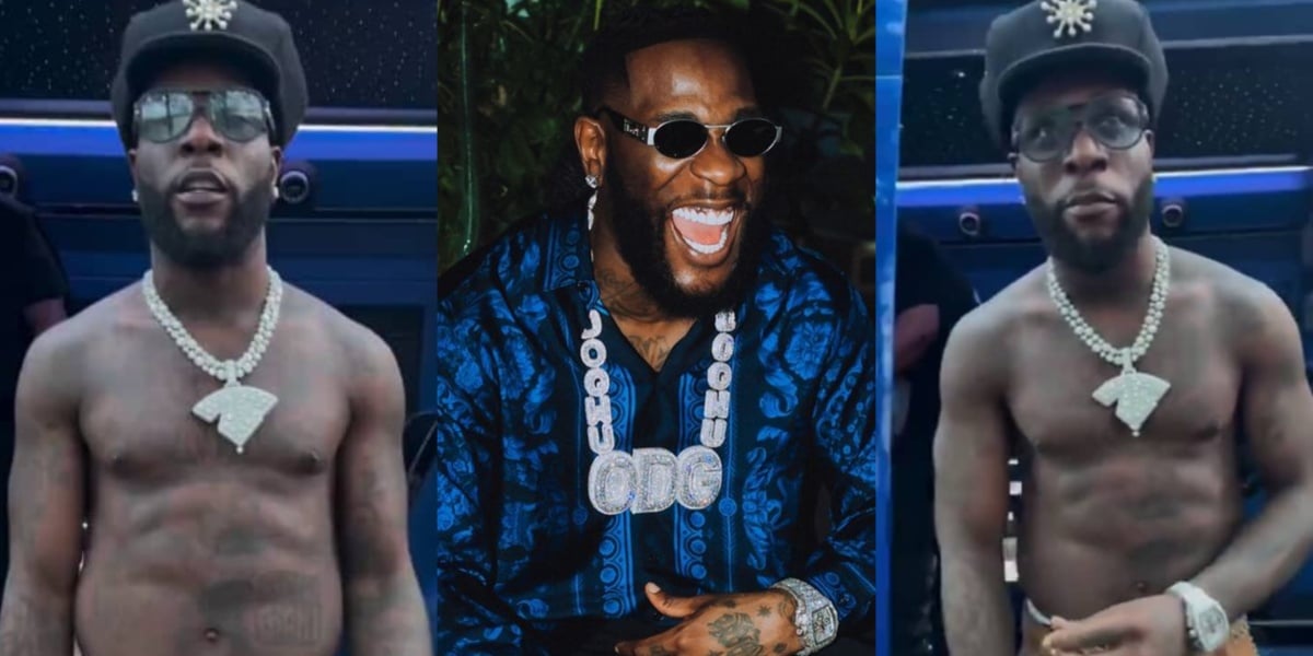 Burna Boy announces new favorite song recorded last night