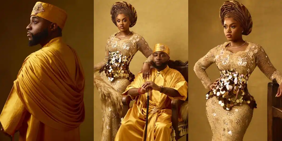 Davido and Chioma Rowland release pre-wedding photos