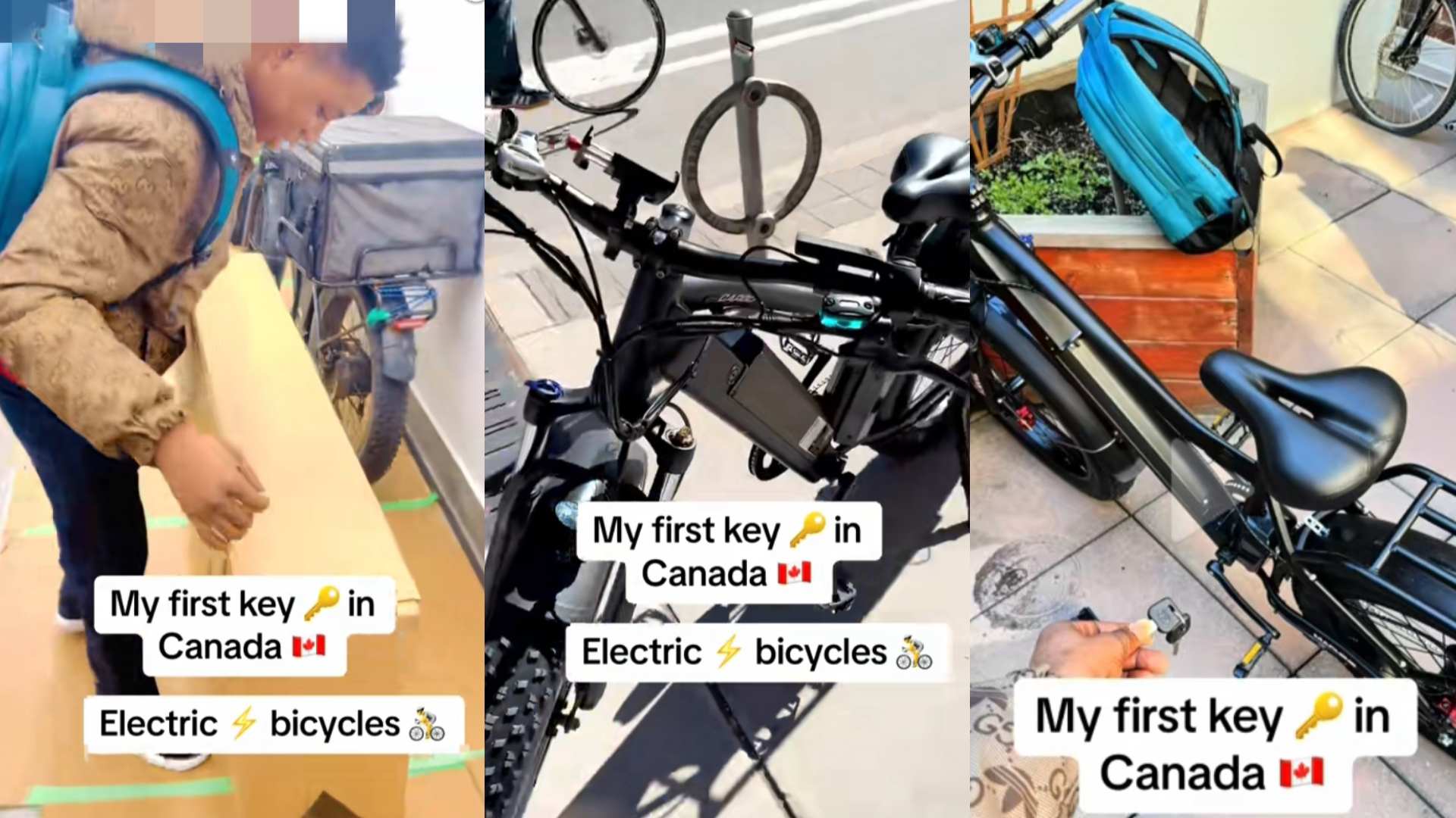 Abroad-based Nigerian burst into celebration as he acquires his first ride in Canada