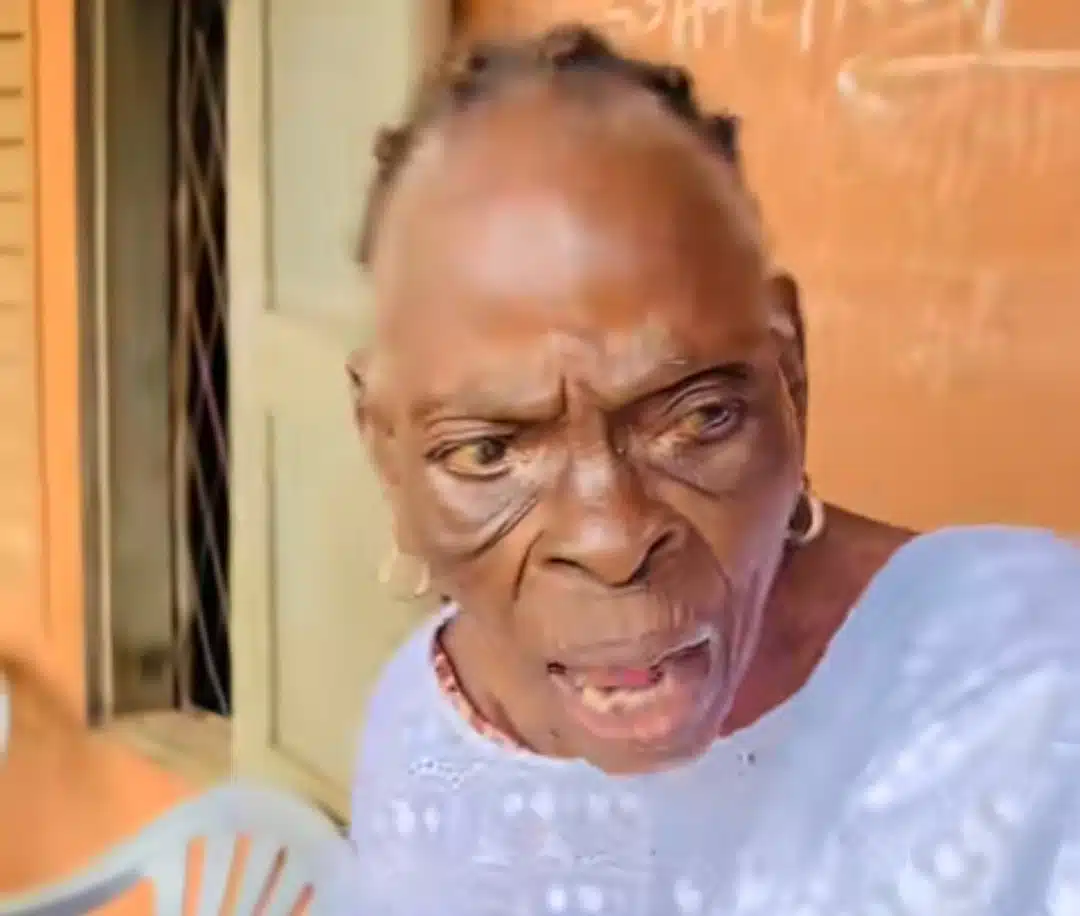 Nigerian lady flaunts her beautiful 165-year-old grandmother