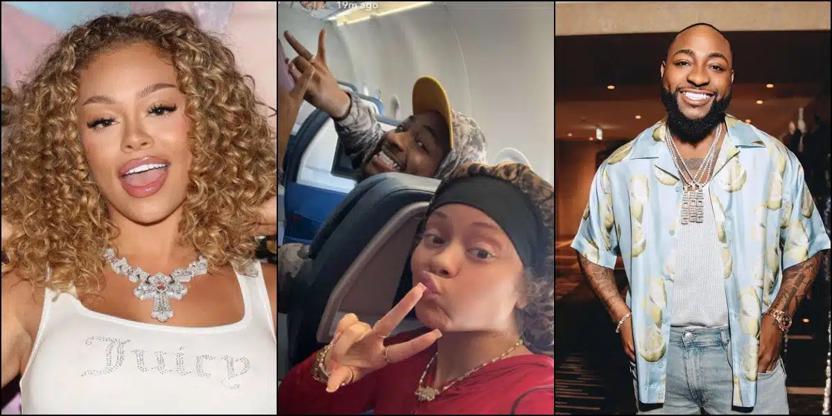 Latto's chance encounter with Davido on LA flight sparks mixed reactions