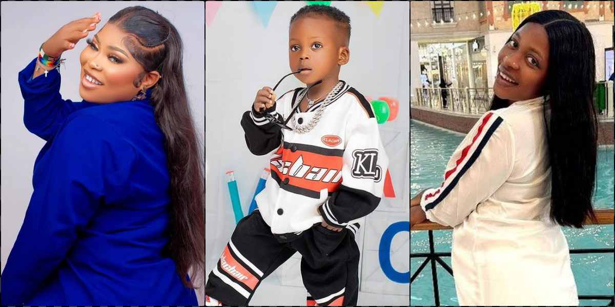 Portable’s wife reacts as baby mama, Ashabi celebrates her son’s birthday