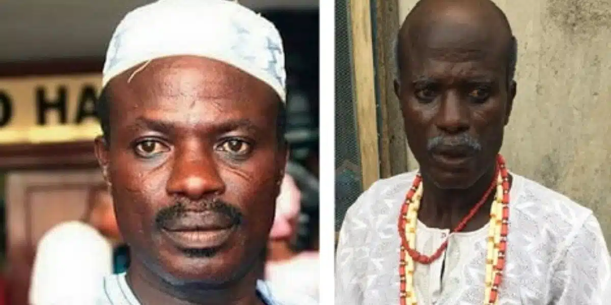 Veteran actor Baba Abija seen begging for money on Tiktok