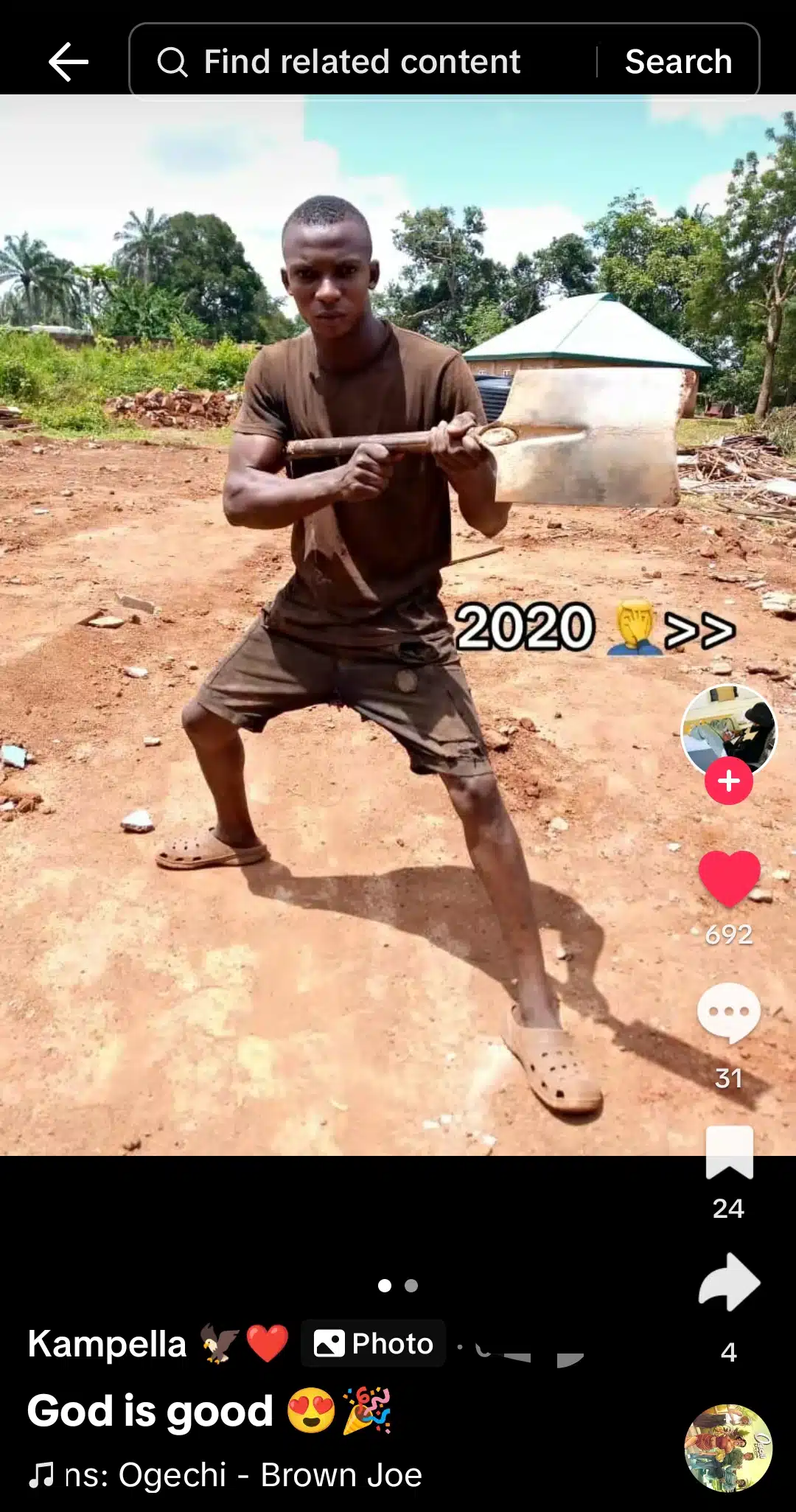 Man shares journey from bricklayer to riches, flaunts expensive car