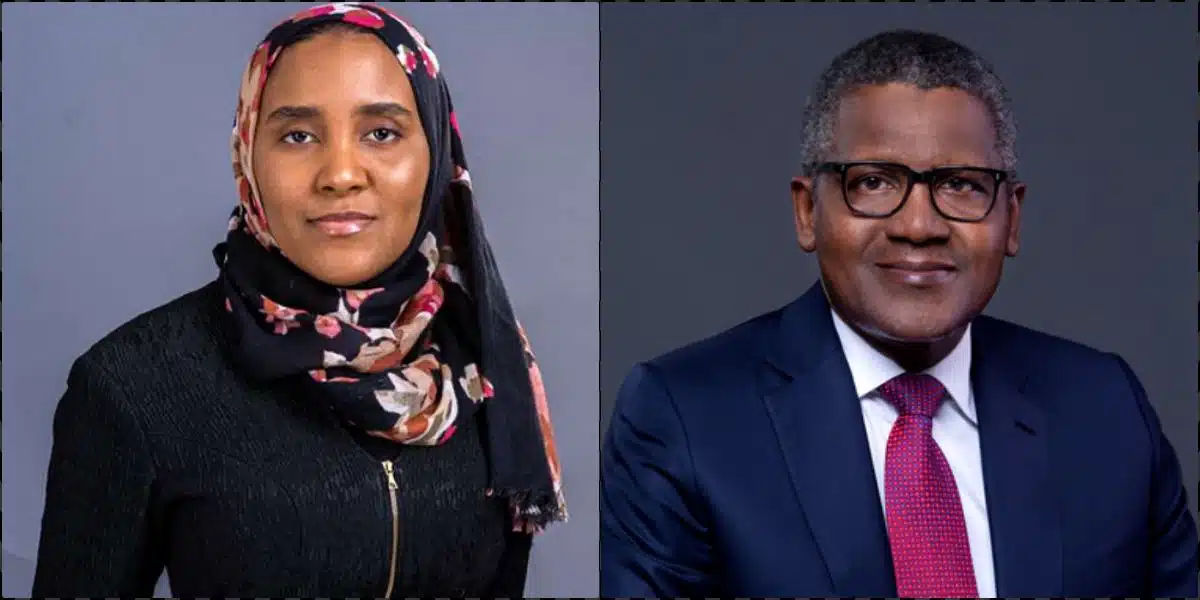 Dangote's daughter pictures a better Nigeria with more people like her ...