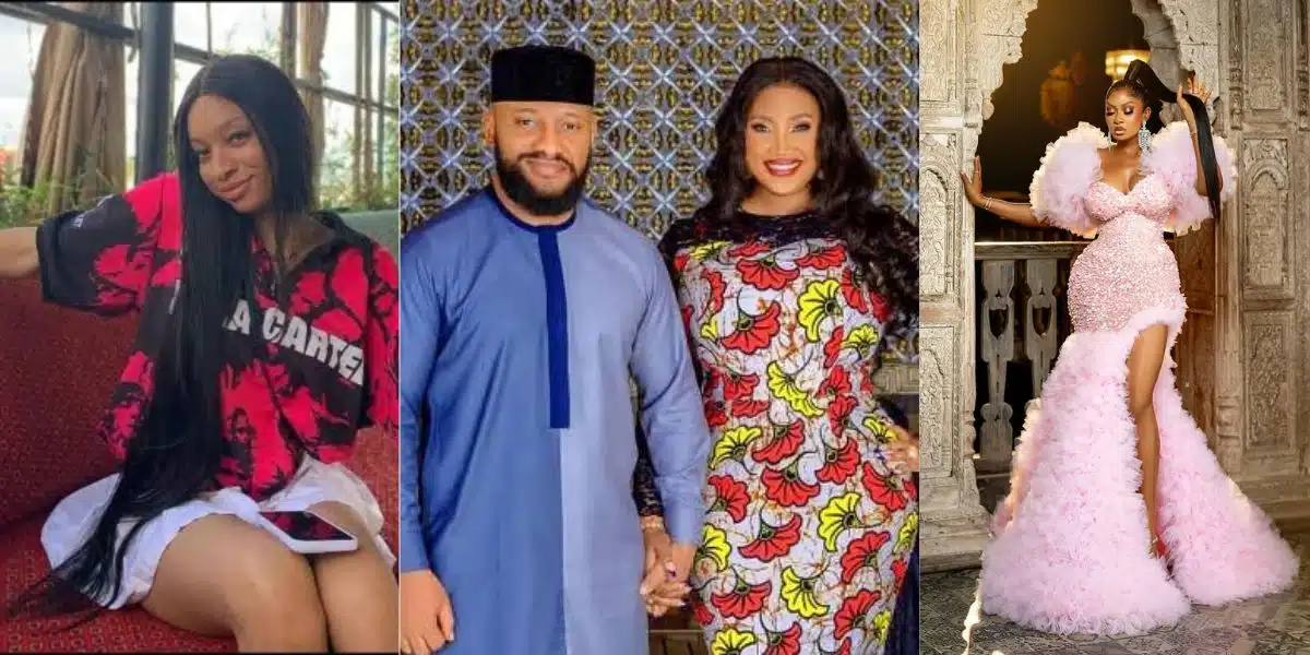 Netizens applaud Danielle Edochie over her subtle shade to Yul's Second ...