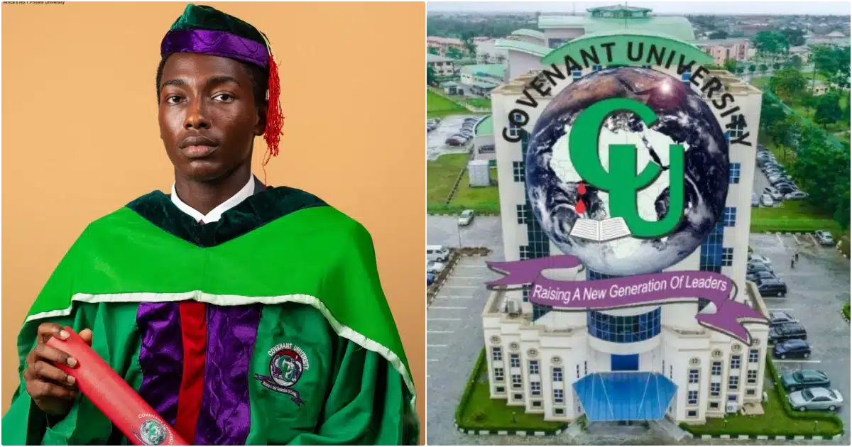 Covenant University student graduates overall best with 4.99 CGPA