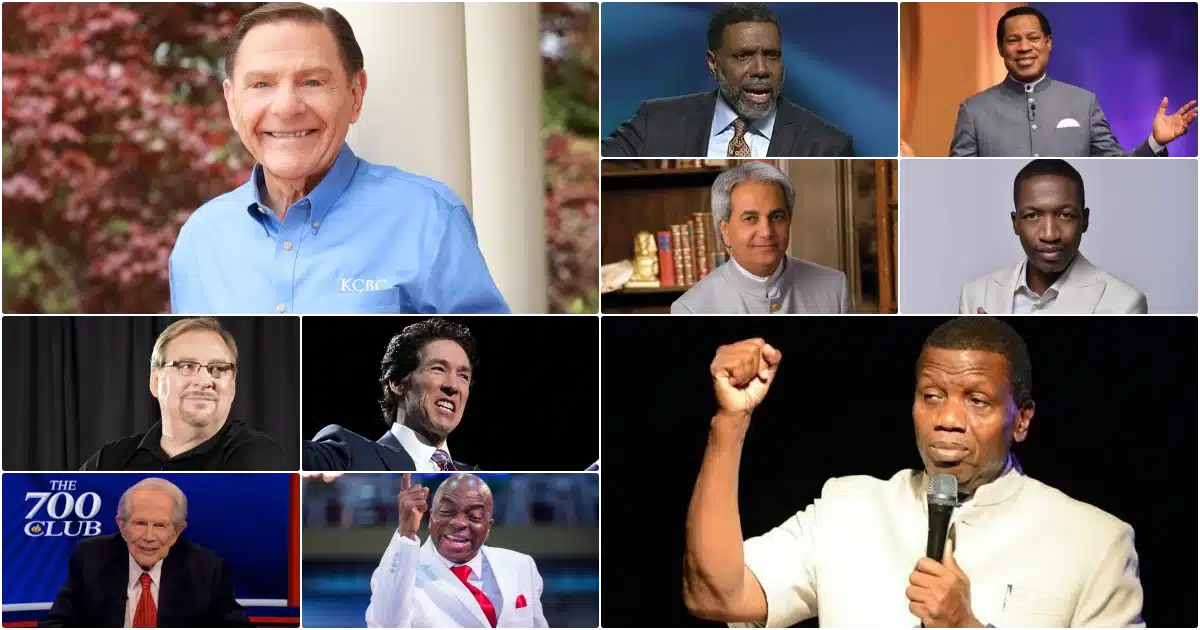 Check out net worth of top 10 richest pastors in the world in 2024