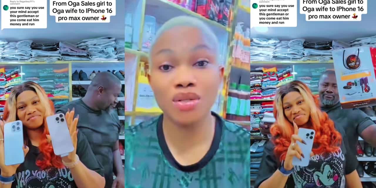 Former sales girl gets brand new iPhone 16 Pro Max