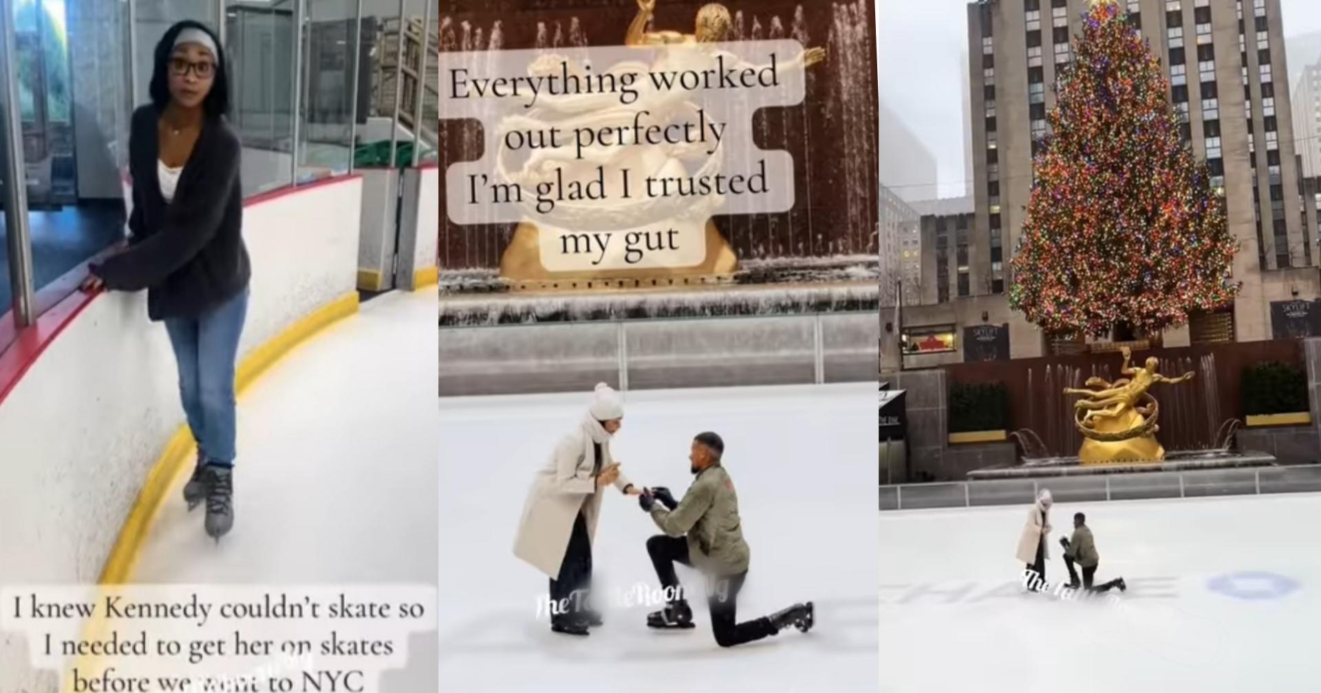 Man shares how he spent months teaching girlfriend skating so he can ...
