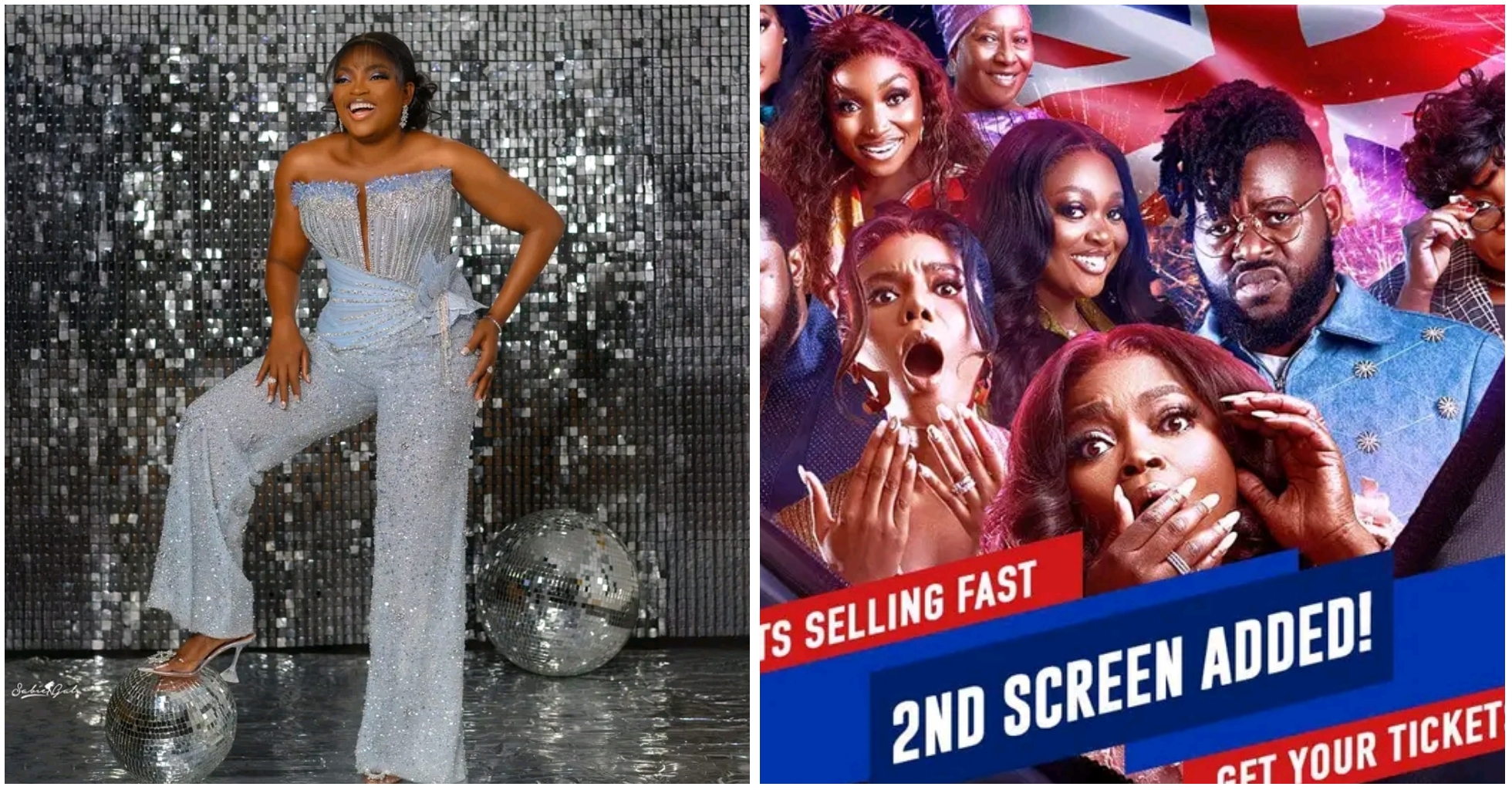 Funke Akindele's new movie sells out at UK premiere