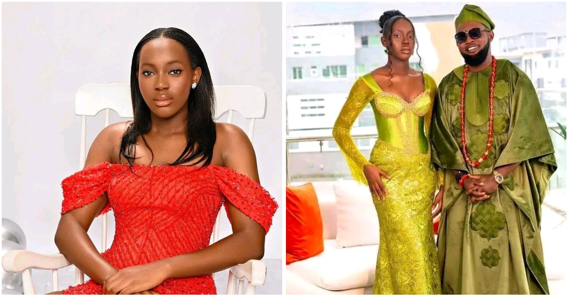 AY Makun reacts as daughter vlogs his movie premiere