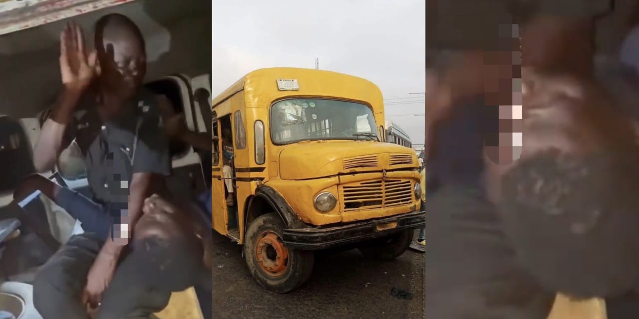 Bus driver loses sight after struggle with police officer over ₦200